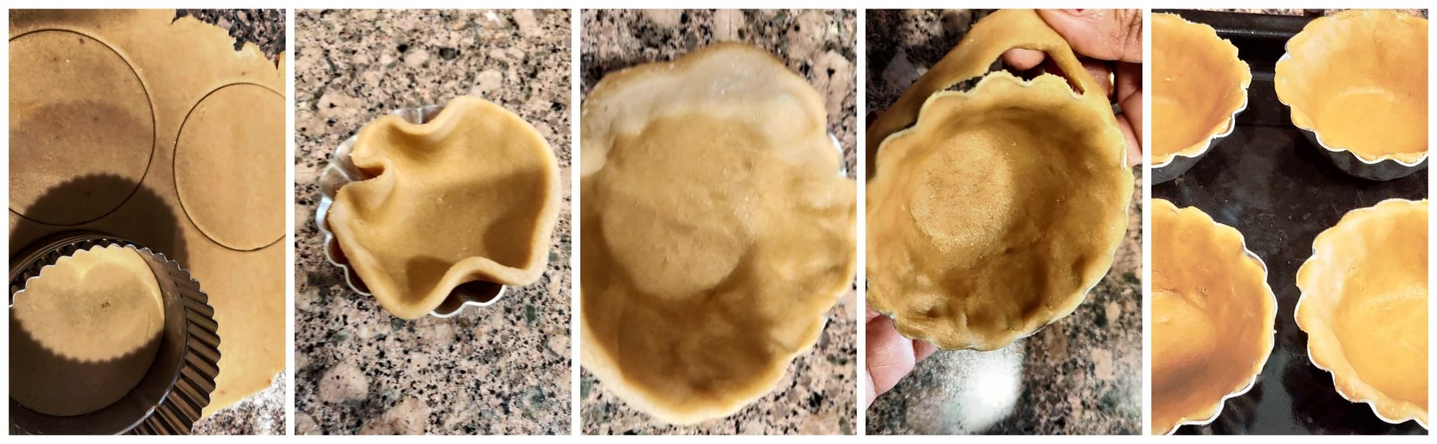 Healthy Mango Tarts Recipe - Tarts with Whole Wheat Flour