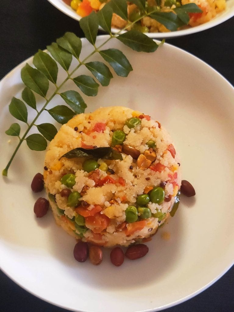 Vegetable Upma Recipe | How to Make Rawa Upma Recipe