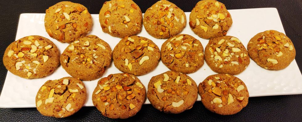 Gluten-free Millet Cookies with Jaggery | Bajra Cookies
