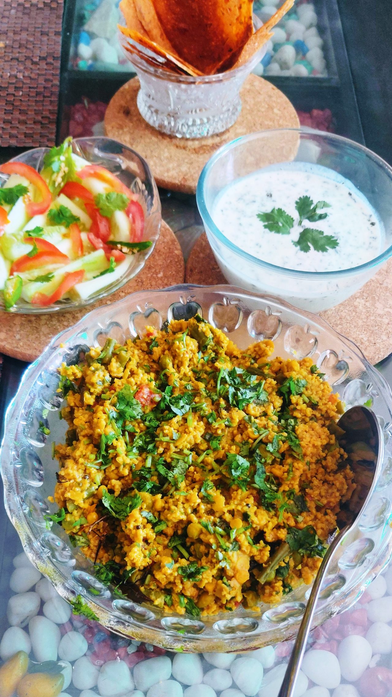 Brown Top Millet Bisi Bele Bath - | Millet Recipes| Jain Recipe|