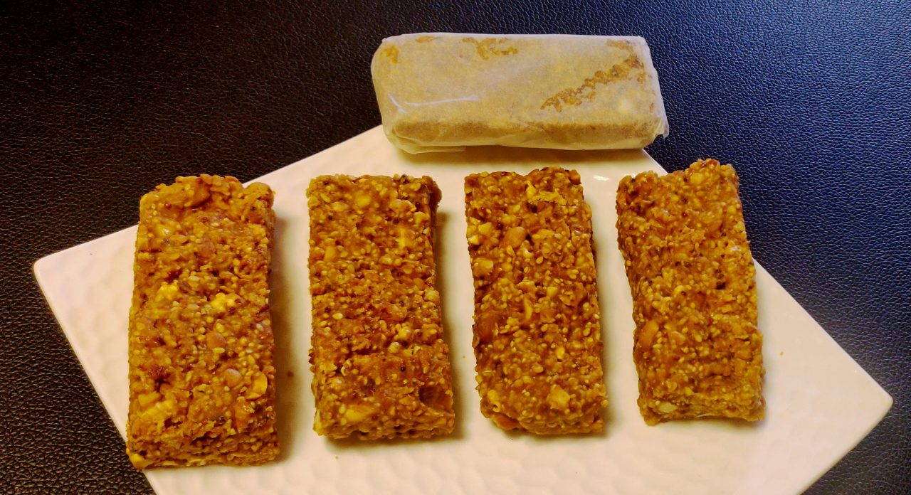 Millet & Oats Energy Bar - Millet Bar Recipe | Vegan | Millet Snacks