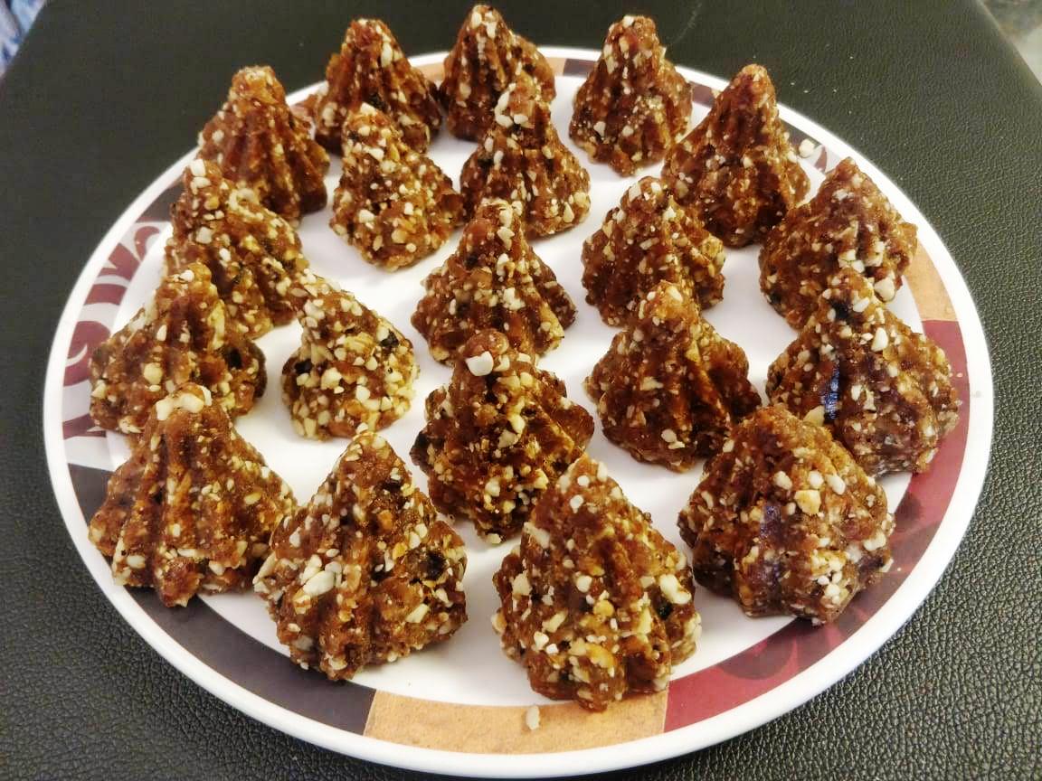 Dry Fruits Modak - Samira's Recipe Diary